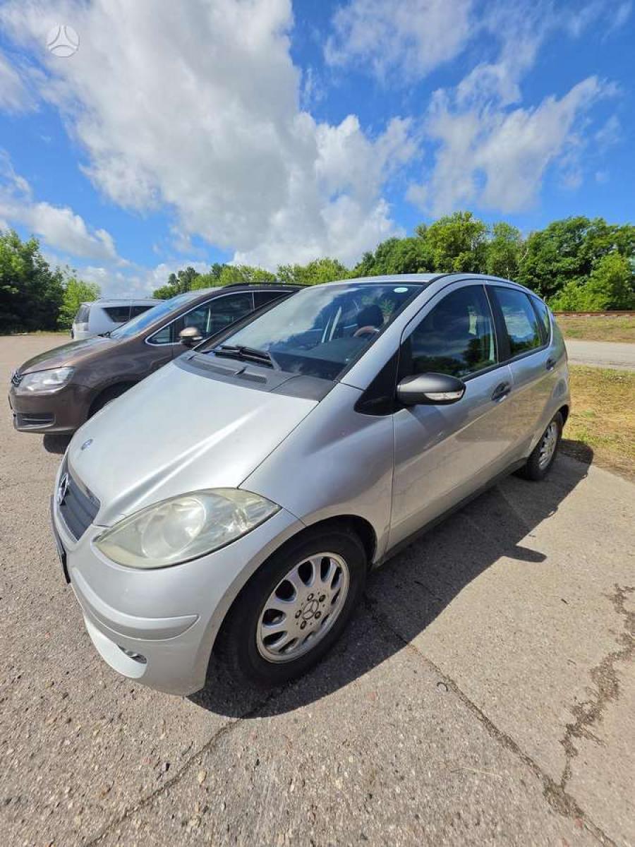Pelēks Mercedes-Benz a-190 2005 Šauļi, ar dzinēja tilpumu 1.90 L un nobraukumu 270 tūkst. km par 1100 €, foto 4 vietnē AUTOMOTO.COM.LV