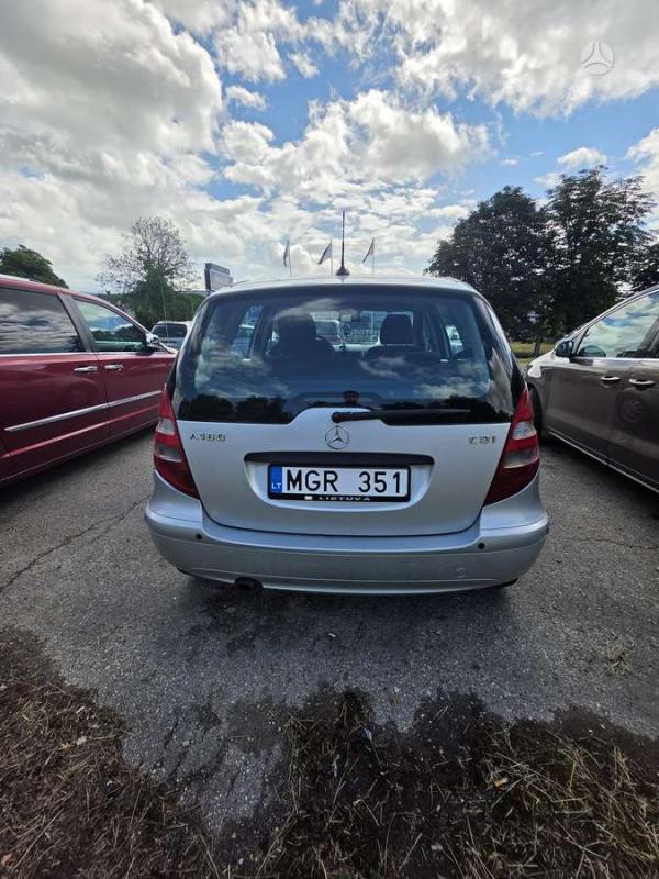 Pelēks Mercedes-Benz a-190 2005 Šauļi, ar dzinēja tilpumu 1.90 L un nobraukumu 270 tūkst. km par 1100 €, foto 5 vietnē AUTOMOTO.COM.LV