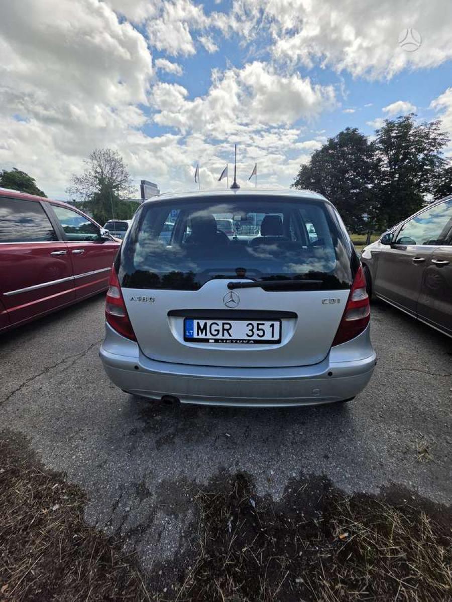 Pelēks Mercedes-Benz a-190 2005 Šauļi, ar dzinēja tilpumu 1.90 L un nobraukumu 270 tūkst. km par 1100 €, foto 6 vietnē AUTOMOTO.COM.LV