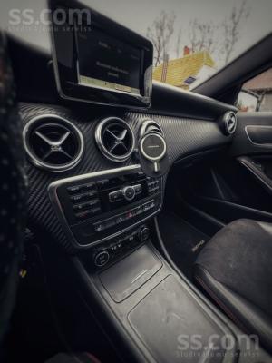 Black Mercedes-Benz A 200 2014 in Valmiera, with an engine capacity of 2.20 L and mileage of 180 thousand km for 14900 €, photo 9 on AUTOMOTO.COM.LV
