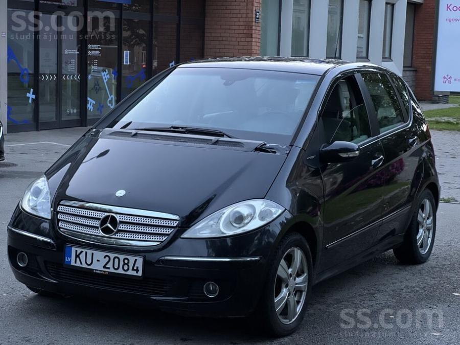 Melns Mercedes-Benz A 200 2006 Rīga, ar dzinēja tilpumu 2.00 L un nobraukumu 213 tūkst. km par 2000 €, foto 1 vietnē AUTOMOTO.COM.LV