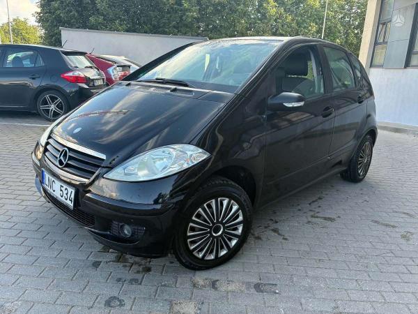 Melns Mercedes-Benz A 200 2007 Viļņa, ar dzinēja tilpumu 1.99 L un nobraukumu 309 tūkst. km par 999 €, foto 1 vietnē AUTOMOTO.COM.LV
