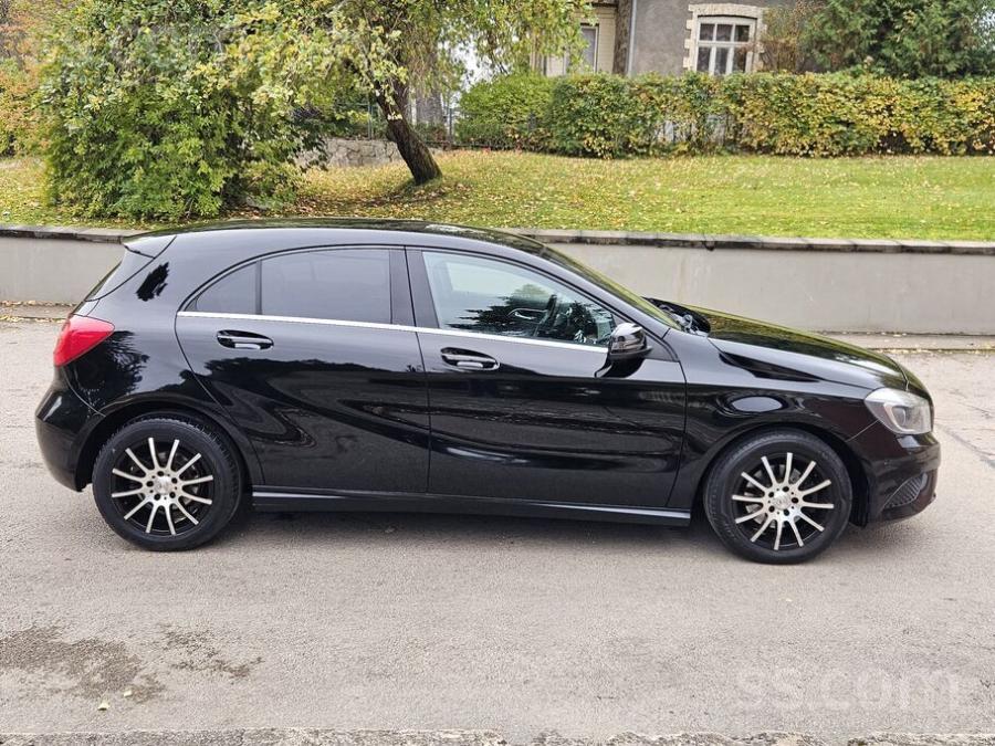 Melns Mercedes-Benz A 200 2012 Jēkabpils, ar dzinēja tilpumu 1.80 L un nobraukumu 283 tūkst. km par 7990 €, foto 7 vietnē AUTOMOTO.COM.LV