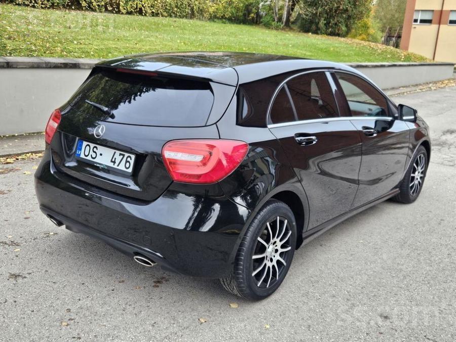 Melns Mercedes-Benz A 200 2012 Jēkabpils, ar dzinēja tilpumu 1.80 L un nobraukumu 283 tūkst. km par 7990 €, foto 9 vietnē AUTOMOTO.COM.LV
