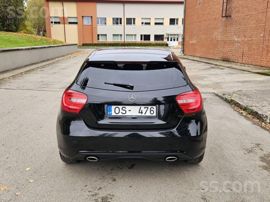 Melns Mercedes-Benz A 200 2012 Jēkabpils, ar dzinēja tilpumu 1.80 L un nobraukumu 283 tūkst. km par 7990 €, foto 10 vietnē AUTOMOTO.COM.LV