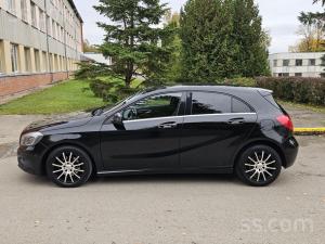 Melns Mercedes-Benz A 200 2012 Jēkabpils, ar dzinēja tilpumu 1.80 L un nobraukumu 283 tūkst. km par 7990 €, foto 12 vietnē AUTOMOTO.COM.LV