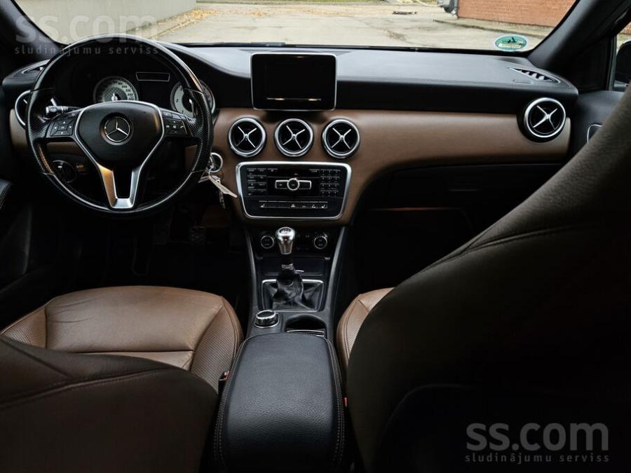 Melns Mercedes-Benz A 200 2012 Jēkabpils, ar dzinēja tilpumu 1.80 L un nobraukumu 283 tūkst. km par 7990 €, foto 20 vietnē AUTOMOTO.COM.LV