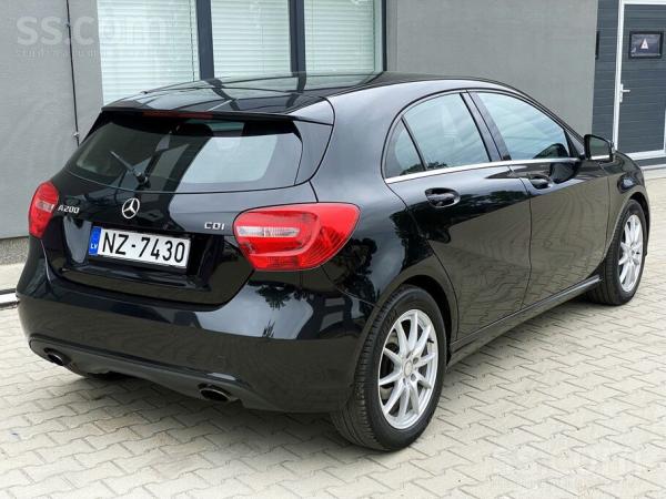 Melns Mercedes-Benz A 200 2013 Rīga, ar dzinēja tilpumu 1.80 L un nobraukumu 194 tūkst. km par 8800 €, foto 7 vietnē AUTOMOTO.COM.LV