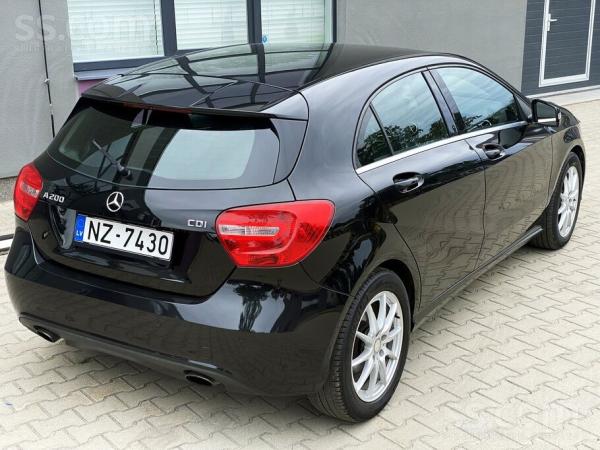 Melns Mercedes-Benz A 200 2013 Rīga, ar dzinēja tilpumu 1.80 L un nobraukumu 194 tūkst. km par 8800 €, foto 9 vietnē AUTOMOTO.COM.LV