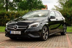 Black Mercedes-Benz A 200 2013 in Jelgava, with an engine capacity of 1.80 L and mileage of 185 thousand km for 9600 €, photo 4 on AUTOMOTO.COM.LV