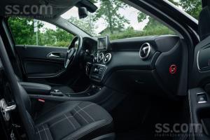 Black Mercedes-Benz A 200 2013 in Jelgava, with an engine capacity of 1.80 L and mileage of 185 thousand km for 9600 €, photo 8 on AUTOMOTO.COM.LV