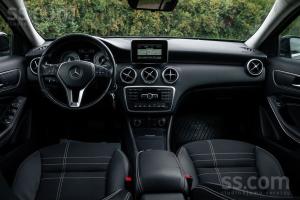 Black Mercedes-Benz A 200 2013 in Jelgava, with an engine capacity of 1.80 L and mileage of 185 thousand km for 9600 €, photo 11 on AUTOMOTO.COM.LV