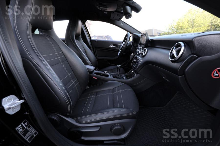 Melns Mercedes-Benz A 200 2013 Jelgava, ar dzinēja tilpumu 1.80 L un nobraukumu 0 tūkst. km par 7990 €, foto 13 vietnē AUTOMOTO.COM.LV