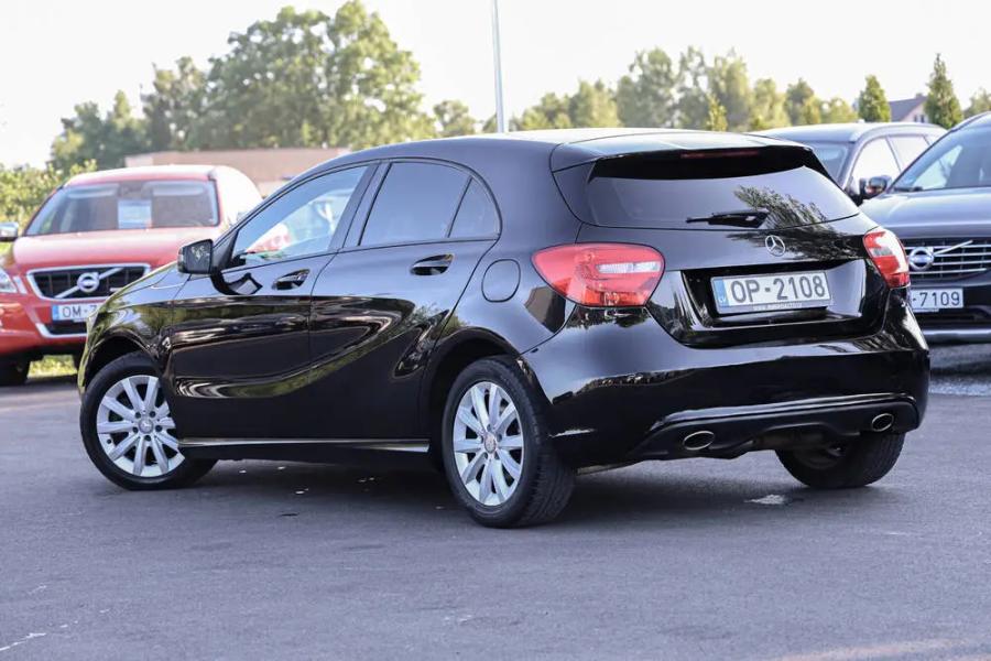 Melns Mercedes-Benz A 200 2013 Jelgava, ar dzinēja tilpumu 1.80 L un nobraukumu 249 tūkst. km par 7990 €, foto 7 vietnē AUTOMOTO.COM.LV