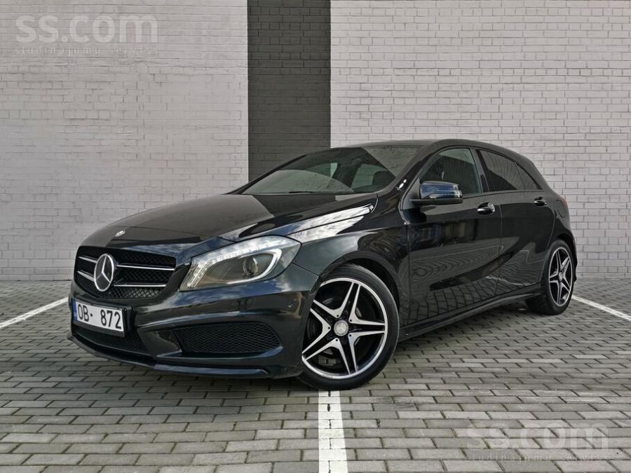 Melns Mercedes-Benz A 200 2015 Rīga, ar dzinēja tilpumu 2.20 L un nobraukumu 0 tūkst. km par 10490 €, foto 1 vietnē AUTOMOTO.COM.LV