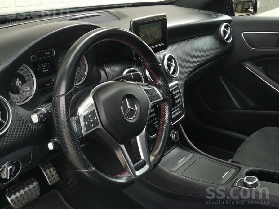 Melns Mercedes-Benz A 200 2015 Rīga, ar dzinēja tilpumu 2.20 L un nobraukumu 0 tūkst. km par 10490 €, foto 22 vietnē AUTOMOTO.COM.LV
