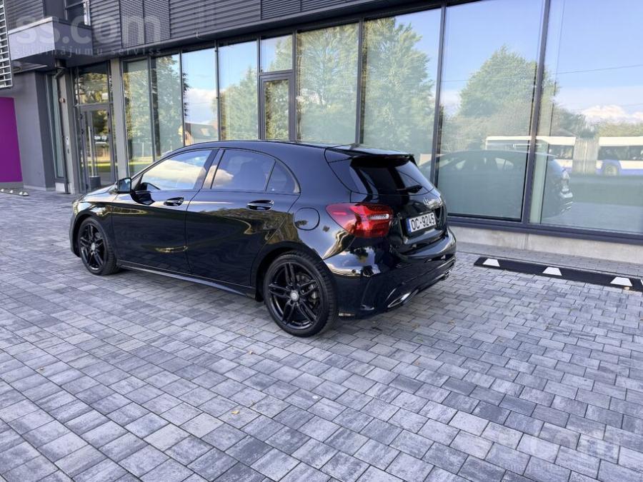 Melns Mercedes-Benz A 200 2016 Rīga, ar dzinēja tilpumu 2.00 L un nobraukumu 160 tūkst. km par 11900 €, foto 5 vietnē AUTOMOTO.COM.LV