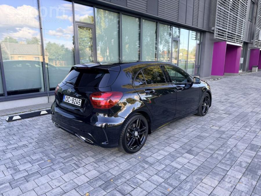 Melns Mercedes-Benz A 200 2016 Rīga, ar dzinēja tilpumu 2.00 L un nobraukumu 160 tūkst. km par 11900 €, foto 8 vietnē AUTOMOTO.COM.LV