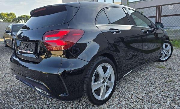 Melns Mercedes-Benz A 200 2018 Kauņa, ar dzinēja tilpumu 2.14 L un nobraukumu 240 tūkst. km par 10999 €, foto 4 vietnē AUTOMOTO.COM.LV
