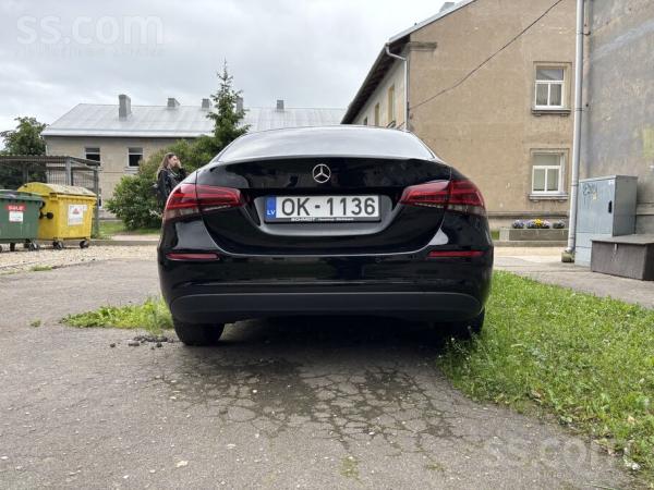 Black Mercedes-Benz A 200 2020 in Liepaja, with an engine capacity of 1.40 L and mileage of 60 thousand km for 25500 €, photo 6 on AUTOMOTO.COM.LV