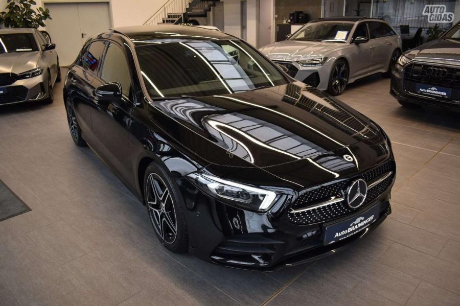 Melns Mercedes-Benz A 200 2021 Kauņa, ar dzinēja tilpumu 2.00 L un nobraukumu 24 tūkst. km par 32119 €, foto 5 vietnē AUTOMOTO.COM.LV