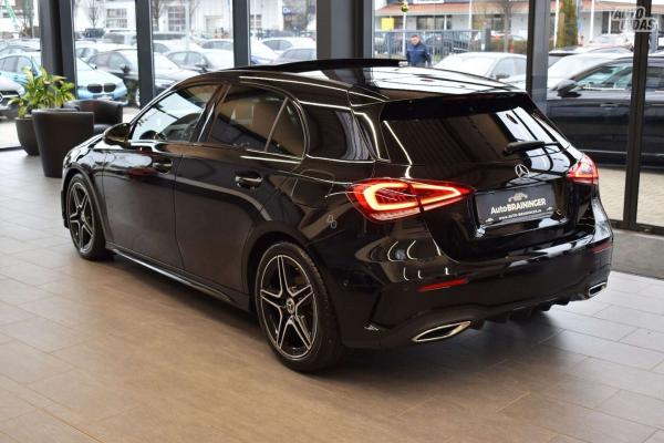Melns Mercedes-Benz A 200 2021 Kauņa, ar dzinēja tilpumu 2.00 L un nobraukumu 24 tūkst. km par 32119 €, foto 7 vietnē AUTOMOTO.COM.LV