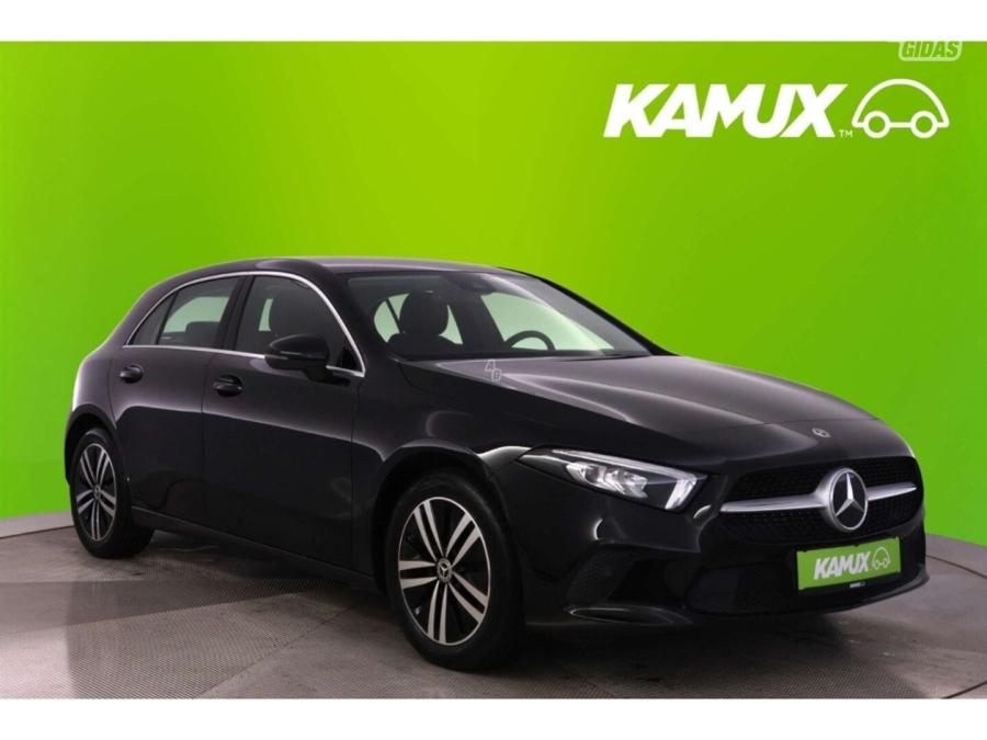 Melns Mercedes-Benz A 200 2021 Kauņa, ar dzinēja tilpumu 1.30 L un nobraukumu 85 tūkst. km par 22297 €, foto 1 vietnē AUTOMOTO.COM.LV