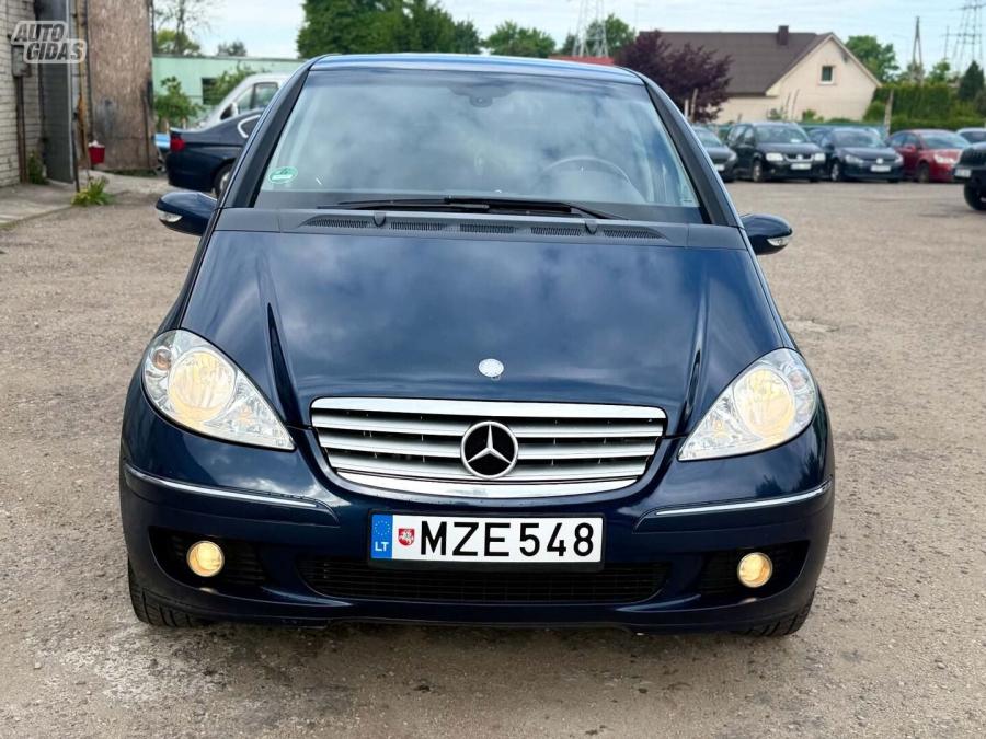 Blue Mercedes-Benz A 200 2005 in Silute, with an engine capacity of 2.00 L and mileage of 252 thousand km for 1150 €, photo 4 on AUTOMOTO.COM.LV