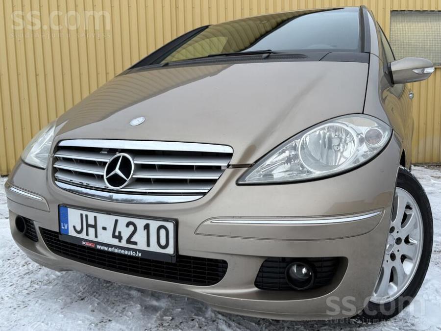 Brown Mercedes-Benz A 200 2004 in Tukums, with an engine capacity of 2.00 L and mileage of 290 thousand km for 1600 €, photo 1 on AUTOMOTO.COM.LV