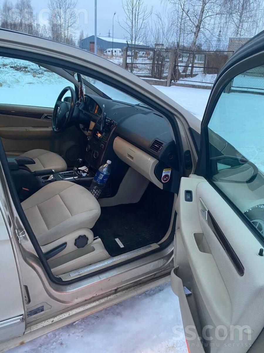 Brown Mercedes-Benz A 200 2006 in Jelgava, with an engine capacity of 2.00 L and mileage of 354 thousand km for 1150 €, photo 17 on AUTOMOTO.COM.LV