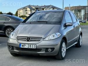 Grey Mercedes-Benz A 200 2006 in Riga, with an engine capacity of 2.00 L and mileage of 163 thousand km for 2500 €, photo 1 on AUTOMOTO.COM.LV