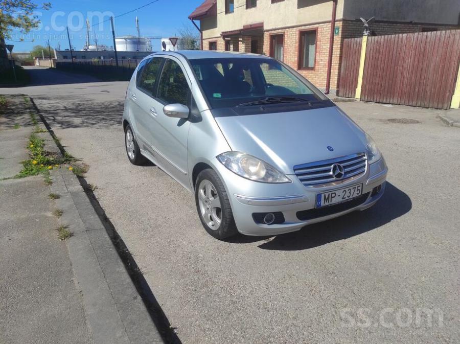 Grey Mercedes-Benz A 200 2007 in Liepaja, with an engine capacity of 2.00 L and mileage of 264 thousand km for 3200 €, photo 1 on AUTOMOTO.COM.LV