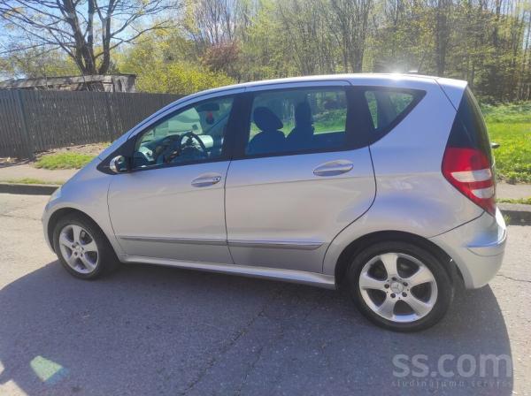 Grey Mercedes-Benz A 200 2007 in Liepaja, with an engine capacity of 2.00 L and mileage of 264 thousand km for 3200 €, photo 3 on AUTOMOTO.COM.LV