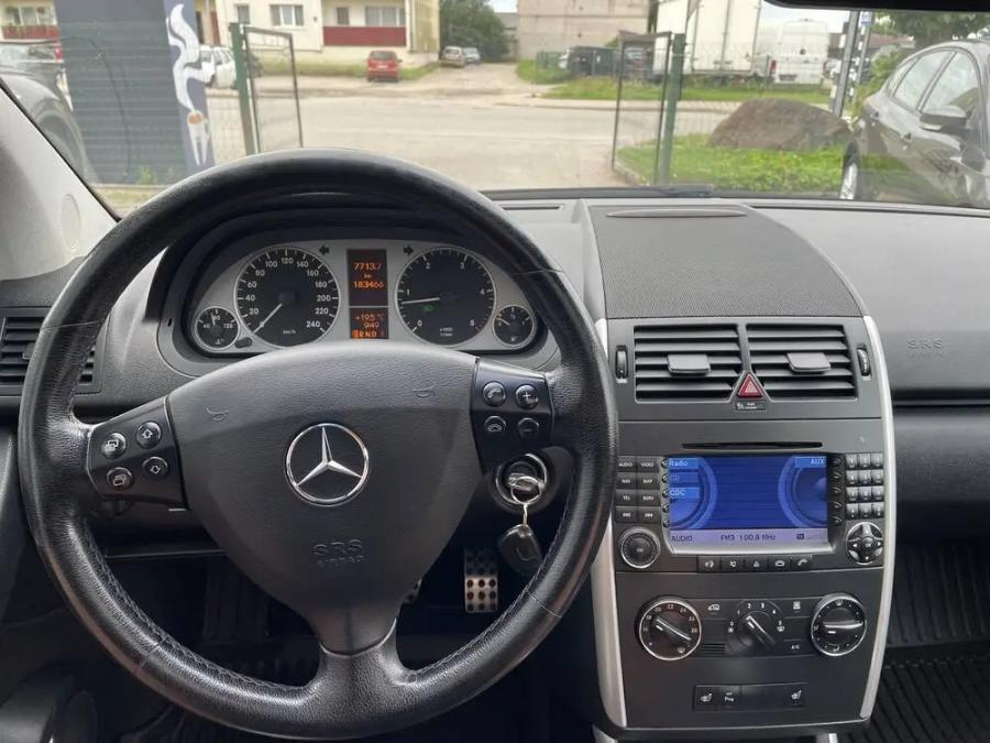 Grey Mercedes-Benz A 200 2007 in Talsi, with an engine capacity of 2.00 L and mileage of 183 thousand km for 3300 €, photo 18 on AUTOMOTO.COM.LV