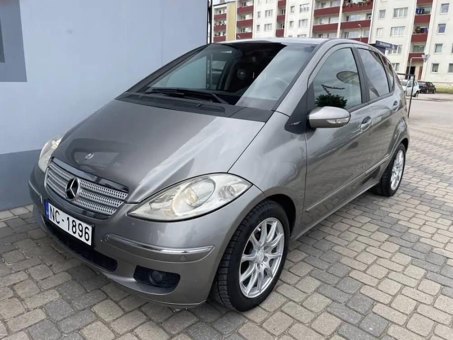 Grey Mercedes-Benz A 200 2007 in Talsi, with an engine capacity of 2.00 L and mileage of 183 thousand km for 3300 €, photo 29 on AUTOMOTO.COM.LV