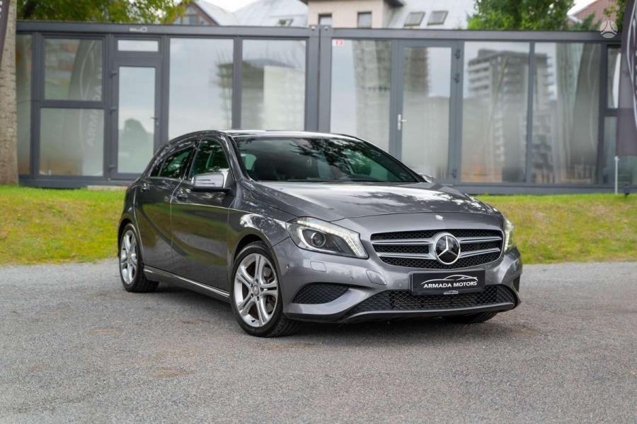 Grey Mercedes-Benz A 200 2012 in Vilnius, with an engine capacity of 1.80 L and mileage of 152 thousand km for 8500 €, photo 1 on AUTOMOTO.COM.LV