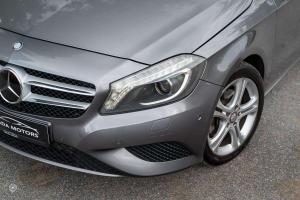 Grey Mercedes-Benz A 200 2012 in Vilnius, with an engine capacity of 1.80 L and mileage of 152 thousand km for 8500 €, photo 8 on AUTOMOTO.COM.LV