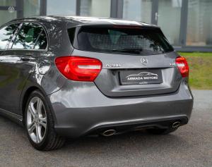 Grey Mercedes-Benz A 200 2012 in Vilnius, with an engine capacity of 1.80 L and mileage of 152 thousand km for 8500 €, photo 14 on AUTOMOTO.COM.LV