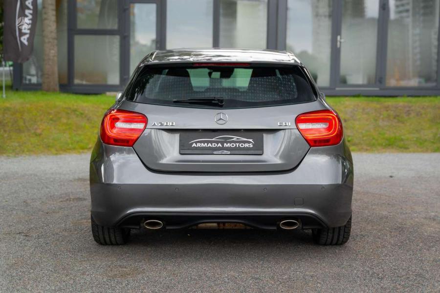 Grey Mercedes-Benz A 200 2012 in Vilnius, with an engine capacity of 1.80 L and mileage of 152 thousand km for 8500 €, photo 15 on AUTOMOTO.COM.LV