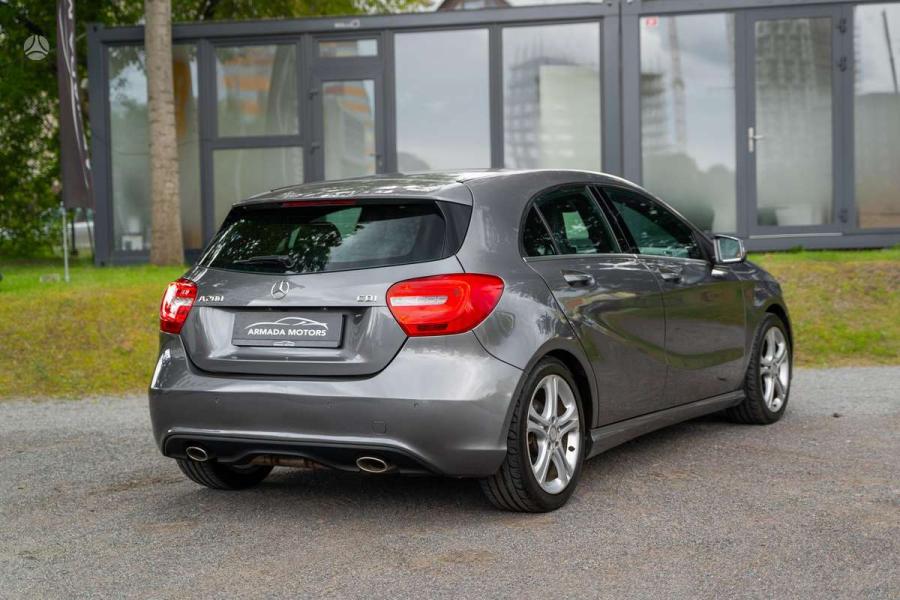 Grey Mercedes-Benz A 200 2012 in Vilnius, with an engine capacity of 1.80 L and mileage of 152 thousand km for 8500 €, photo 17 on AUTOMOTO.COM.LV