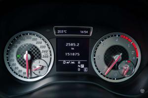 Grey Mercedes-Benz A 200 2012 in Vilnius, with an engine capacity of 1.80 L and mileage of 152 thousand km for 8500 €, photo 29 on AUTOMOTO.COM.LV