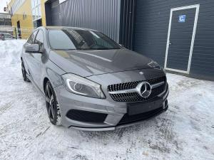 Pelēks Mercedes-Benz A 200 2013 Alīta, ar dzinēja tilpumu 1.80 L un nobraukumu 201 tūkst. km par 7800 €, foto  vietnē AUTOMOTO.COM.LV