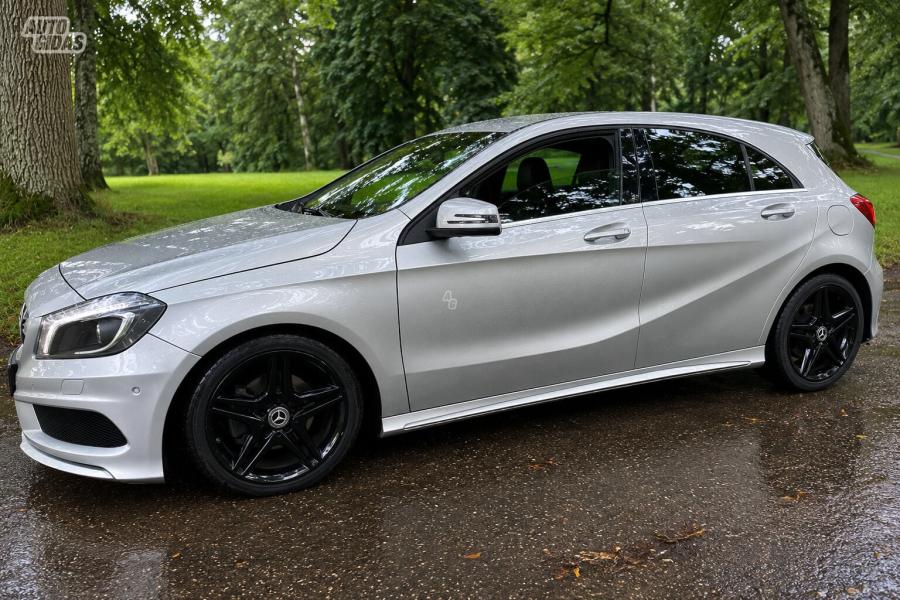 Pelēks Mercedes-Benz A 200 2013 Viļņa, ar dzinēja tilpumu 1.80 L un nobraukumu 203 tūkst. km par 8000 €, foto 4 vietnē AUTOMOTO.COM.LV