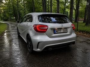 Pelēks Mercedes-Benz A 200 2013 Viļņa, ar dzinēja tilpumu 1.80 L un nobraukumu 203 tūkst. km par 8000 €, foto 5 vietnē AUTOMOTO.COM.LV