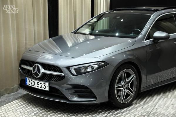 Grey Mercedes-Benz A 200 2018 in Kaunas, with an engine capacity of 0.00 L and mileage of 60 thousand km for 28071 €, photo 8 on AUTOMOTO.COM.LV