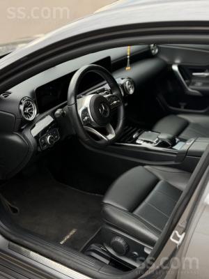 Grey Mercedes-Benz A 200 2019 in Riga, with an engine capacity of 1.30 L and mileage of 103 thousand km for 19900 €, photo 6 on AUTOMOTO.COM.LV