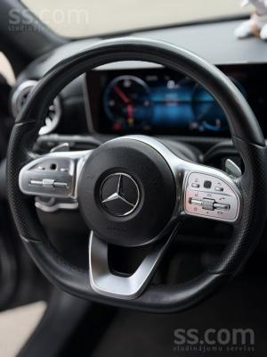 Grey Mercedes-Benz A 200 2019 in Riga, with an engine capacity of 1.30 L and mileage of 103 thousand km for 19900 €, photo 7 on AUTOMOTO.COM.LV