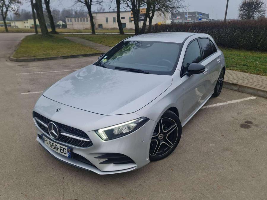 Pelēks Mercedes-Benz A 200 2020 Prienai, ar dzinēja tilpumu 2.00 L un nobraukumu 96 tūkst. km par 18400 €, foto 1 vietnē AUTOMOTO.COM.LV