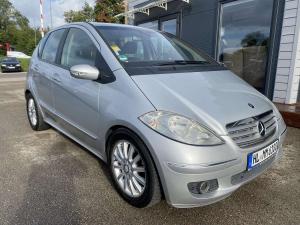 Grey Mercedes-Benz A 200 2005 in Klaipeda, with an engine capacity of 1.99 L and mileage of 169 thousand km for 3250 €, photo 3 on AUTOMOTO.COM.LV
