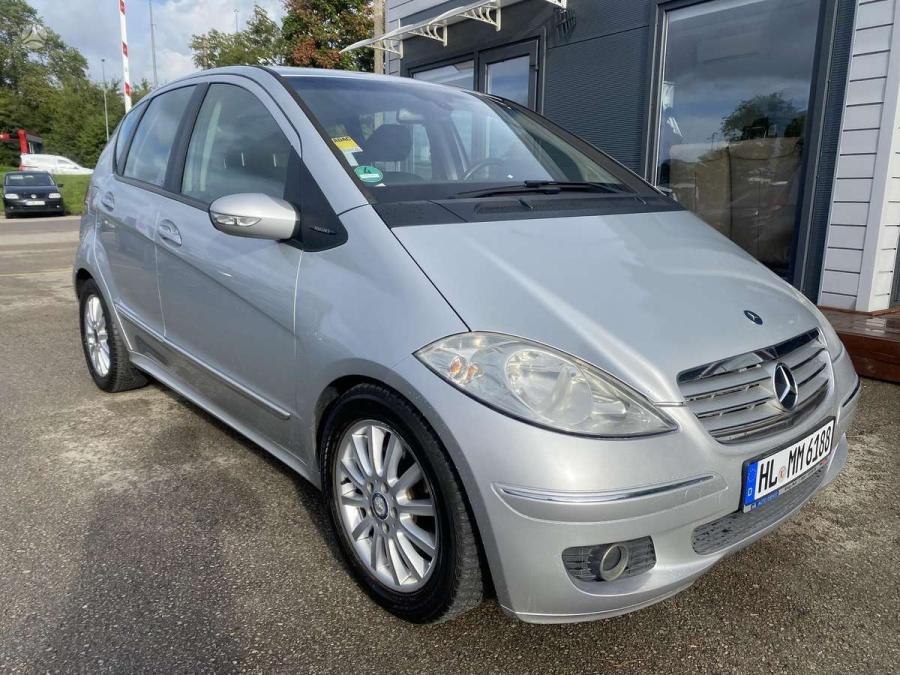 Grey Mercedes-Benz A 200 2005 in Klaipeda, with an engine capacity of 1.99 L and mileage of 169 thousand km for 3250 €, photo 3 on AUTOMOTO.COM.LV